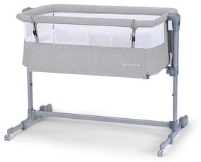 Kinderkraft Postýlka dětská polohovatelná Neste Air Air Grey Wood