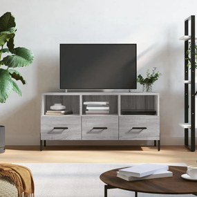 vidaXL TV skříňka šedá sonoma 102 x 36 x 50 cm kompozitní dřevo