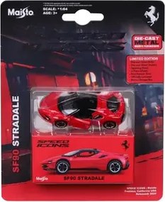 Maisto - Speed Icons - SF90 Stradale, červeno-černá, 1:64