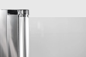 ARTTEC Sprchový kout rohový COMFORT H 4 čiré sklo 86 - 91 x 72,5 - 75 x 195 cm