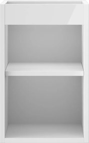 Mexen Box-A, závěsná skříňka 30 cm, bílá lesklá, 91AX1-0300-470-1-00