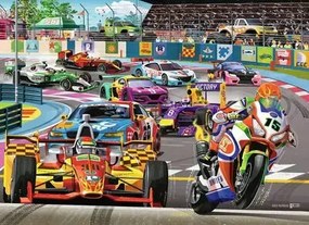 Ravensburger Závod rychlých kol / 60 dílků / od 4 let