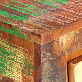Skříňka se zásuvkami Linton - masivní recyklované dřevo | 118x33x75 cm
