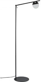 Minimalistická nadčasová stojací lampa Contina v mosazné nebo černé variantě