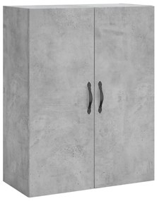 Skříň highboard betonově šedá 69,5x34x180 cm kompozitní dřevo,  3198117