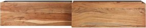 TV skříňka 180 x 30 x 50 cm masivní akáciové dřevo 321622