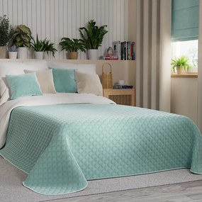 MARKIZETA VELVI Dekorativní přehoz na postel, rozměr 220x240cm, barva 007 mint VELVI0/NAP/007/220240/1