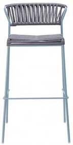 Scab Barová židle LISA FILÓ blue Barva kostry Scab ZO-modrá PVC výplet SCAB N81 - antracit 2871, 2872