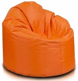 Sedací vak hruška Star ekokůže TiaHome - Oranžová