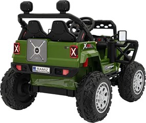 Elektrické autíčko OFF ROAD Speed ​​zelené