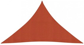 Stínící plachta trojúhelníková HDPE 2,5 x 2,5 x 3,5 m Dekorhome