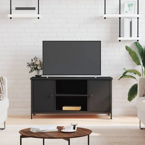 TV skříňka černá 100 x 40 x 50 cm kompozitní dřevo - Default Title
