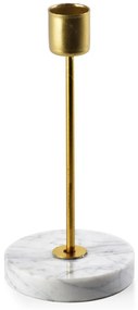 Svícen Cedric Marble 7,5 cm zlatý