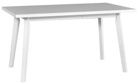 Rozkládací stůl Harry 80 x 140/180 V, Barva dřeva: bílá-L, Barvy nožiček: Bíla Mirjan24 5902928708608
