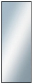DANTIK - Zarámované zrcadlo - rozměr s rámem cca 60x160 cm z lišty Hliník černá | P02-021 (7002021)