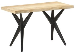 Jídelní stůl 120 x 60 x 76 cm masivní mangovníkové dřevo 323560