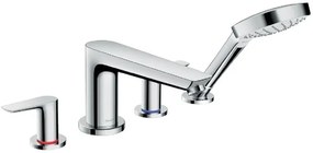 Hansgrohe Talis E - Baterie na okraj vany, 4-otvorová instalace, chrom 71748000