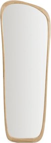 Nástěnné zrcadlo s dřevěným rámem 94,5x192 cm Alura – Kave Home
