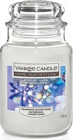 Svíčka vonná sklo Yankee candle SPARKLING HOLIDAY 538g (hoří 130hod) 716281