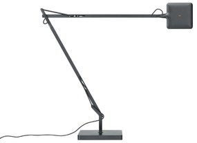 Flos F3311033 Kelvin LED, antracitová stolní lampa na pracovní stůl, 8W LED 3000K, 48+58cm