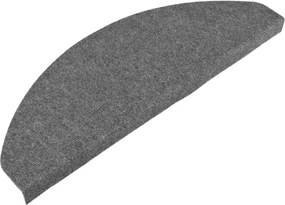 Samolepicí podložky na schody 20 ks šedá 65x22,5x3,5 cm 3365911