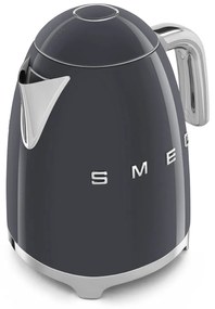 Rychlovarná konvice Smeg 50's style KLF03GREU / 2400 W / 1,7 l / šedá