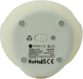 Mary's LED silikonová noční lampička RGB - sova