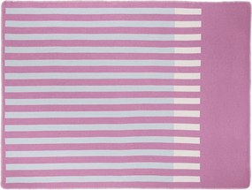 Růžová deka 160x200 cm Onu – noo.ma