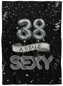 Deka Stále sexy – Černá (věk: 38, Podšití beránkem: NE)