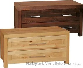 moderní dřevěná komoda, prádelník z masivního dřeva borovice DEL SOL drewfilip 16