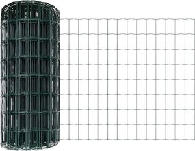 Evropský plot se hroty 50 x 0,6 m Ocel potažená PVC Zelená 3350604