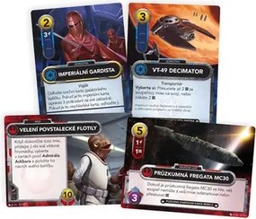 Star Wars: The Deckbuilding Game - Povstalci a Impérium: Posily / Rozš