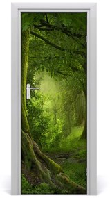 Fototapeta na dveře samolepící tripická džungle 95x205 cm