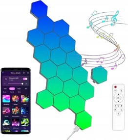 Hexagonal Gaming Led Panel 20 Kusů Šestiúhelníkové Led Panely