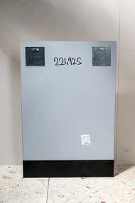 Aqualine zrcadlo s policí 50 x 95 cm CU free černá mat 22494S