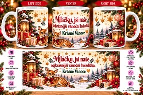 Vánoční hrnek pro vnučku – 300 ml