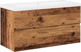 Skříňka se zápustným umyvadlem old wood 3328925