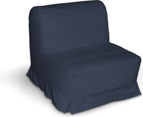 Potah na pohovku Lyckesele 1-místná barva tmavě modrá látka sametová