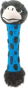 BEFUN Hračka pro psy pštros / Plyš, TPR guma / 38 cm / Šedá / Pro štěň