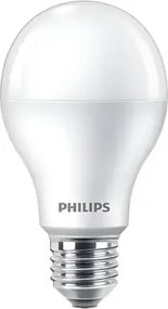 Philips LED žárovka E27 100W 2700K 3 ks / Žárovka / Teplá bílá / Třída