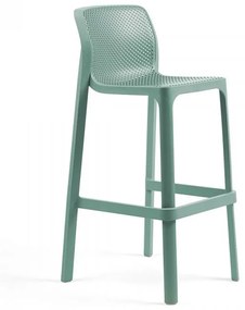 NARDI plastová barová židle NET Odstín: Salice - Zelená