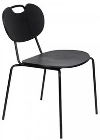 Jídelní židle ASPEN WLL, černá White Label Living 1100488