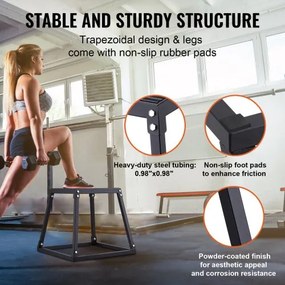 Plyometrický Jump Box, 45,7 cm Plyo Box
