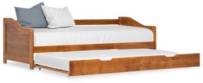 Petromila Rám vysouvací postele/pohovky medově hnědý borovice 90 x 200 cm