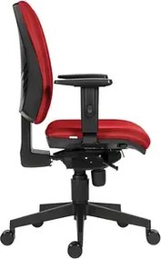 Powerton ERGO Hana červená / Kancelářské ergonomické křeslo / synchron