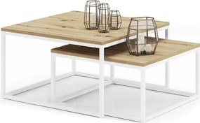ADRK Furniture Konferenční stolek 2v1 KAMA CT-KAM-W-A