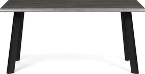 Jídelní stůl HT-F4516 GREY, mdf, šedý dub (160 x 90) cm Šedá