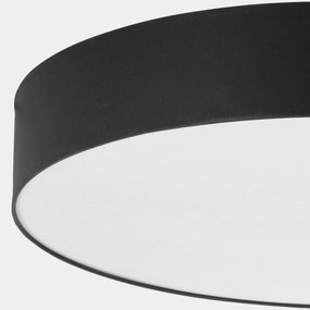 TK Lighting Černé stropní svítidlo Rondo 780mm pro žárovku 6x E27 TK4409