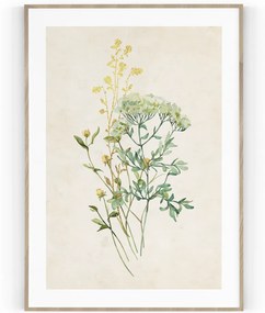 Plakát / Obraz Flowers Pololesklý saténový papír 210 g/m² A4 - 21 x 29,7 cm