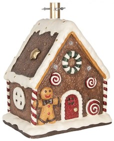 Stojan na stromek perníková chaloupka Gingerbread - 37*26*47 cm